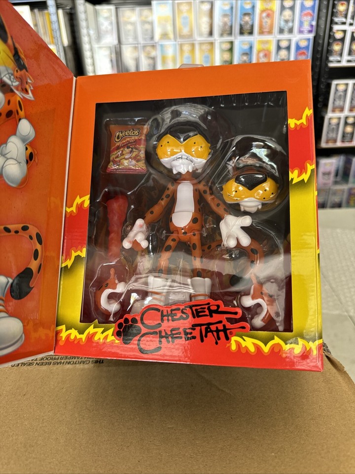 Jada Toys Cheetos Chester Cheetah Flamin' Hot Glow In The Dark 6-in ...