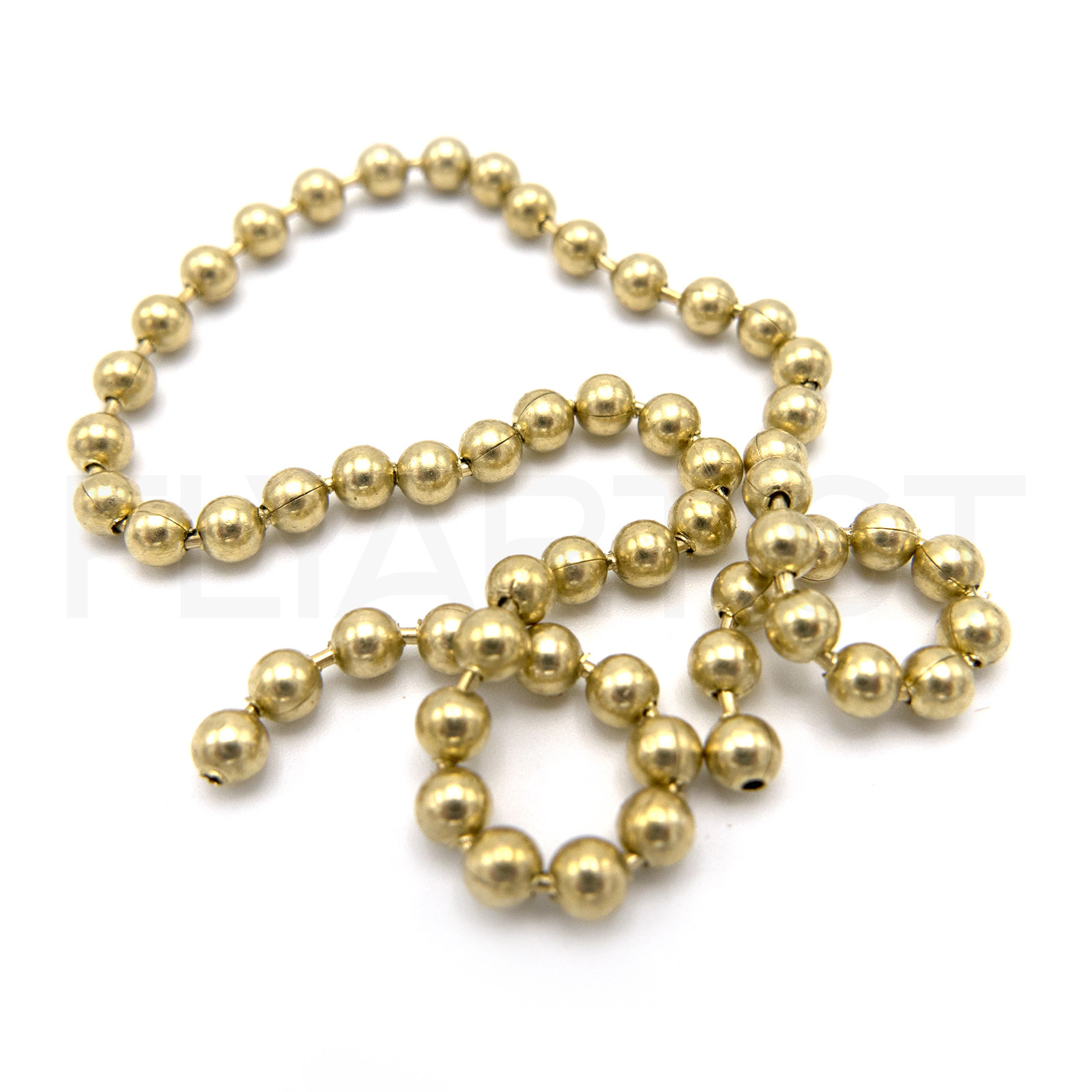 BEAD CHAIN EYES - Hareline Fly Tying Dumbbell Eyes - Black Gold Silver ...