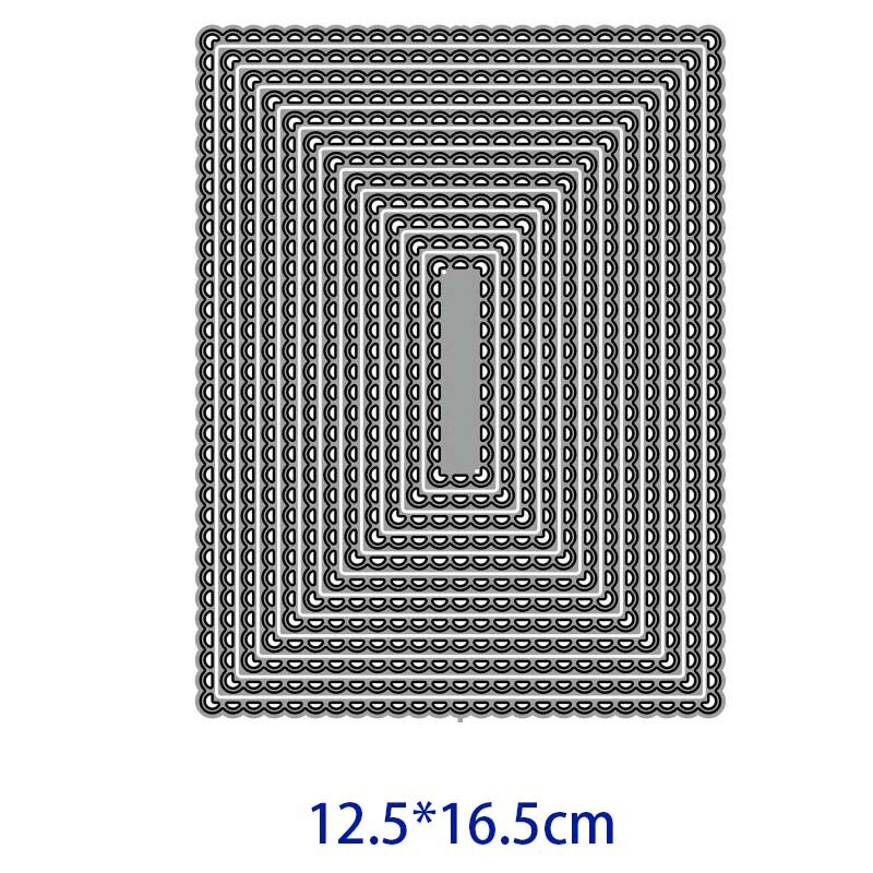 background Metal Cutting Dies Scrapbooking Paper Embossing Blade Punch ...