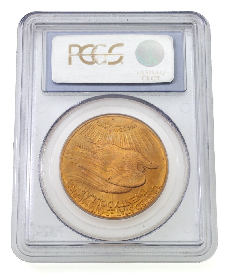 1924 $20 Gold Saint Gaudens Double Eagle Graded by PCGS as MS-65 | eBay