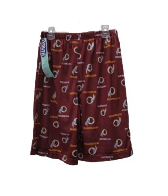 NFL Washington Redskins Football Team Youth Long Boxers Sleep Shorts ...