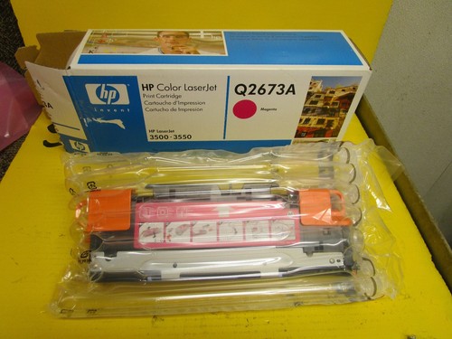 NEW HP COLOR LASERJET PRINT CARTRIDGE Q2670A 3500 3550 MAGENTA | eBay UK
