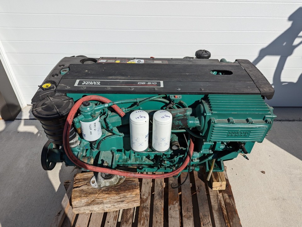 VOLVO PENTA D6 310 HP Marine Diesel Engine EVC D6-310 D6-310A-B | eBay