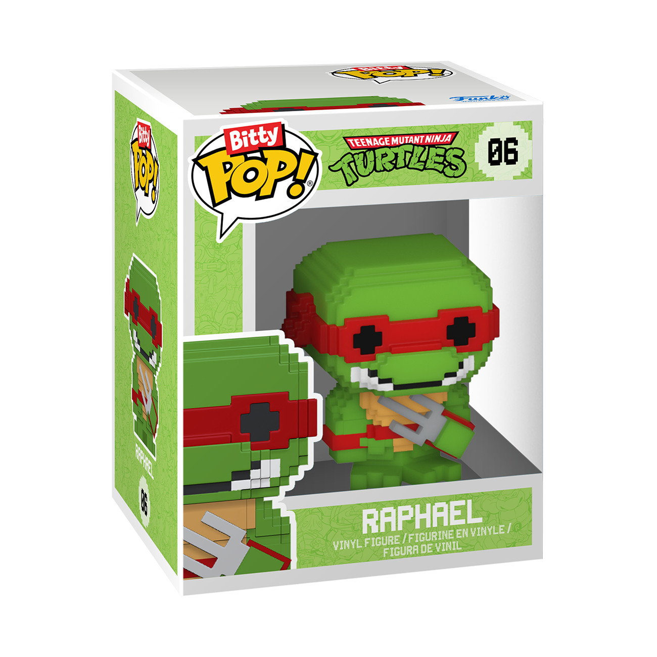 Funko Bitty Pop!: Teenage Mutant Ninja Turtles - Raphael (8-Bit) for ...