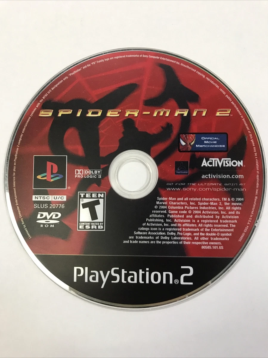 Spiderman 2 Ps2