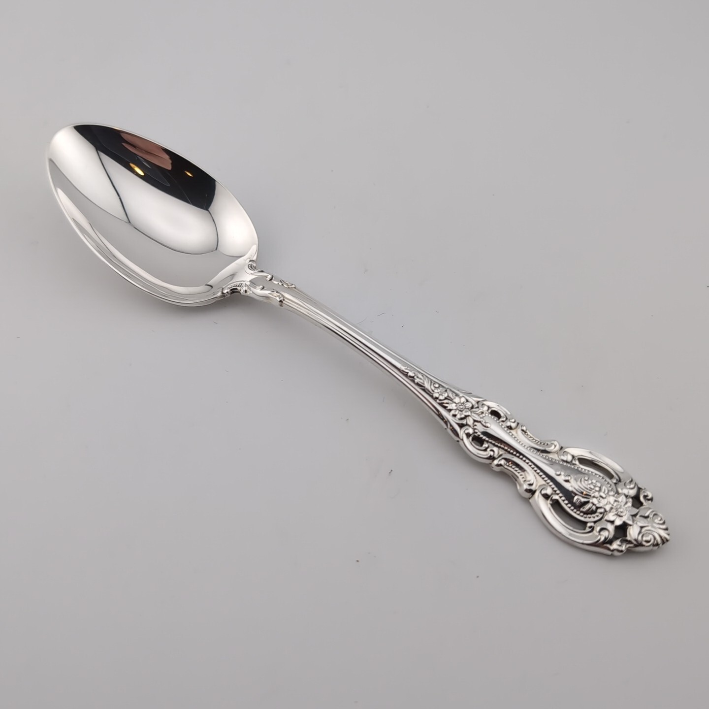 Wallace Grand Victorian Sterling Silver Teaspoon - 6 1/4" - No ...