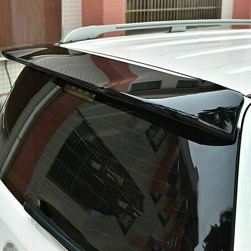 Glossy black Rear Trunk Spoiler Tail Wing Trunk Lip For Land Cruiser ...