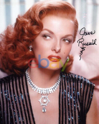 Jane Russell Signed 8x10 Photo Autographed reprint | eBay