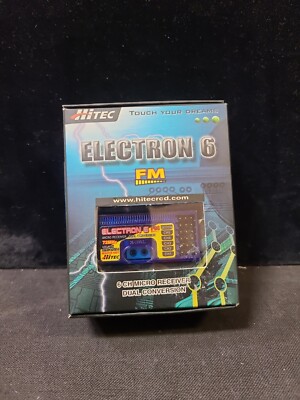 HiTec Electron 6 Receiver 72MHz Positive shift JR Airtronics 6ch | eBay
