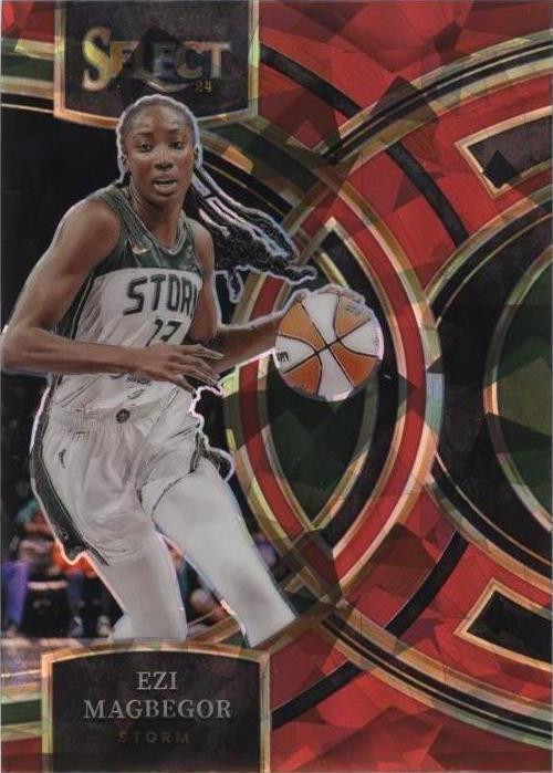 2024 Panini Select WNBA - Premier Level Ezi Magbegor #167 Red Ice Prizm ...