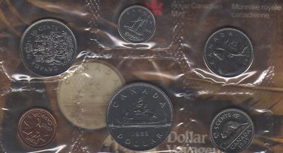 1985 Canada PL Set (6 Coins Cent to $1). MINT UNC. | eBay