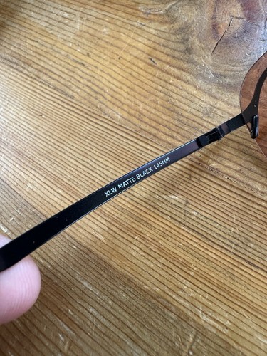 Vntg. Randolph Ranger XLW Matte Black 145mm Shooting Glasses w/ Case | eBay