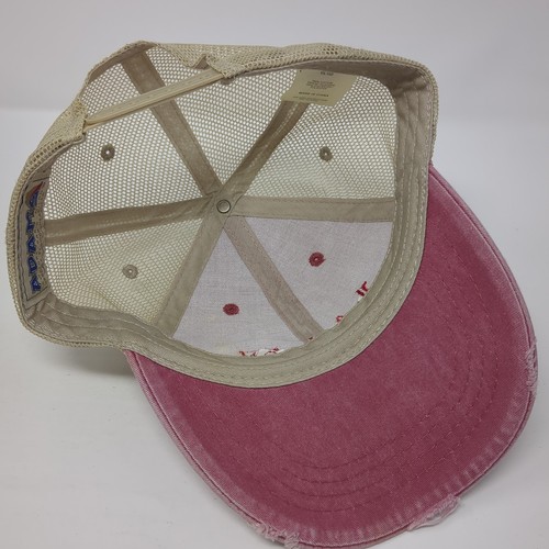 Kids 2 Snapback Trucker Hat Red One Size Mesh Back Colorblock Adams | eBay