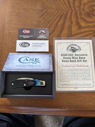 Case XX Sway Back CCC Limited Edition Only 250 TB62117 SS 2020 Wood Box ...