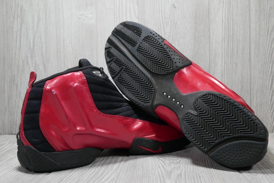 (Good Condition) Nike Air Gary Payton 4 IV OG The Glove Shoe Red ...