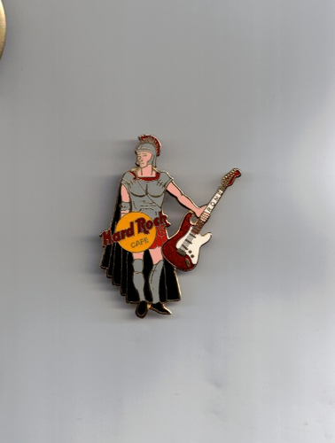 HARD ROCK CAFE ROME CENTURION SOLDIER GUITAR PIN | eBay