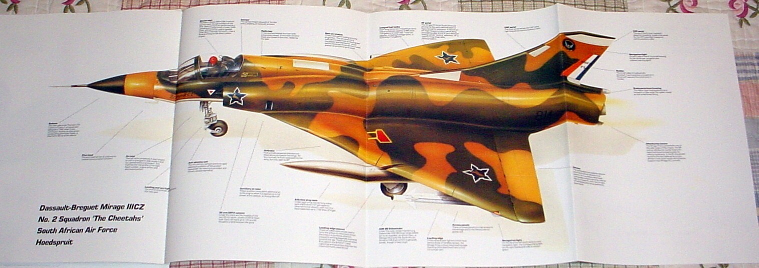 Dassault Breguet Mirage Poster Picture Aircraft Out of Print Wall Art ...