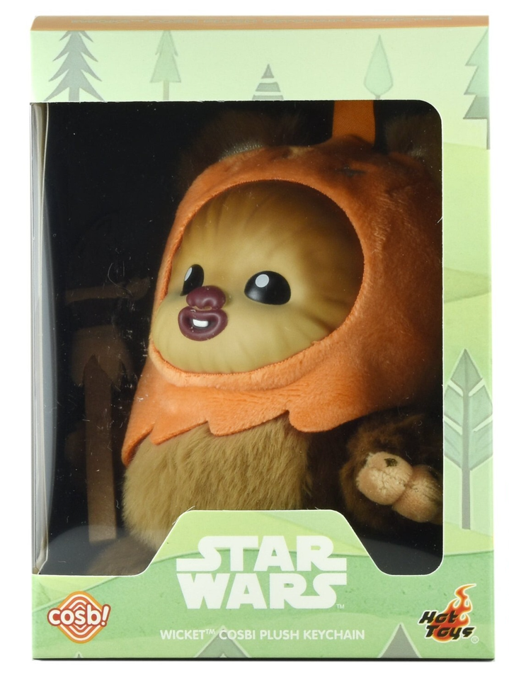 Hot Toys Cosbi Ewoks Wicket Plush Keychain Star Wars Celebration Japan ...