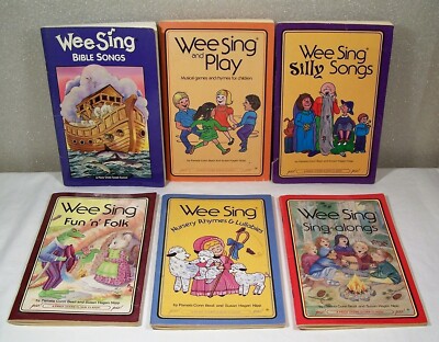 WEE SING Song Book Silly Fun Sing Along Rhymes Lullabies Music Toddler ...