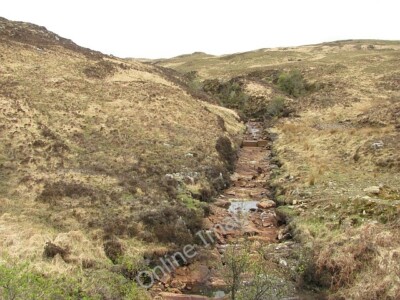 Photo 6x4 Hydroelectric intake Achahoish Weir diverting water to a ...