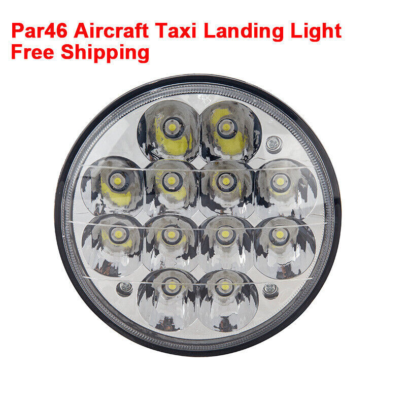 36W PAR46 LED Aircraft Airplane Landing Taxi Light GE4570 4580 4581 ...