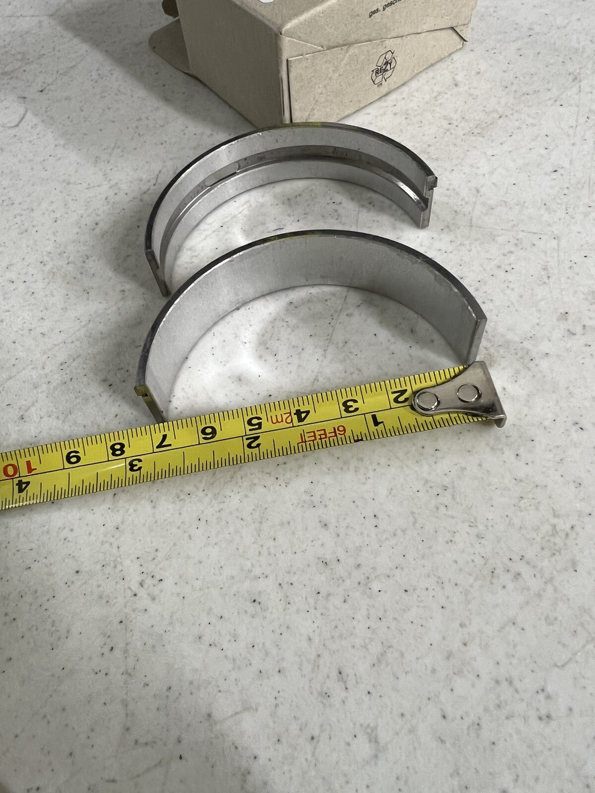 Five OEM MERCEDES BENZ Upper & Lower CRANKSHAFT BEARING SET A 137 030 ...