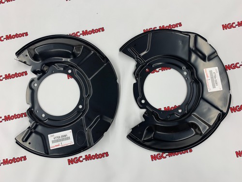 Toyota 4Runner Tacoma Front Brake Dust Shields Pair 2 Set | 4770435091 ...