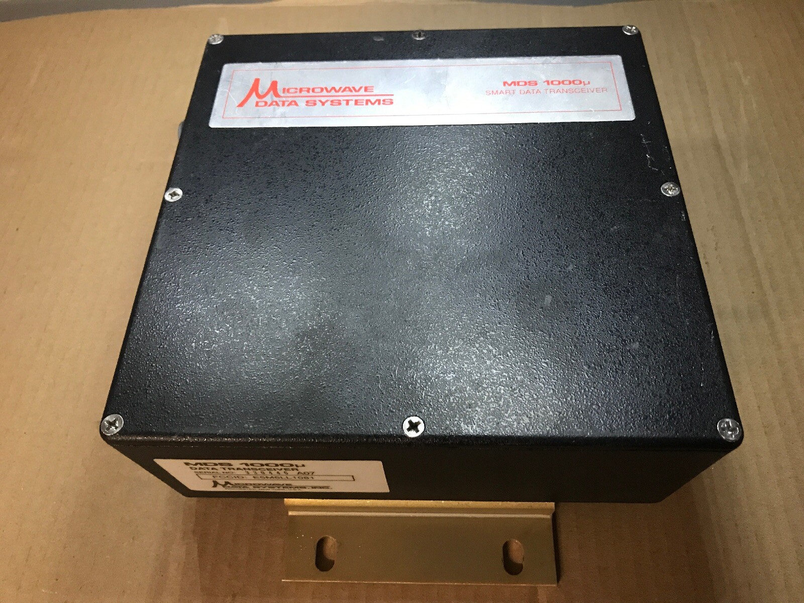 Microwave Data Systems MDS 1000u Smart Data Transceiver E5m4ll1081 for ...