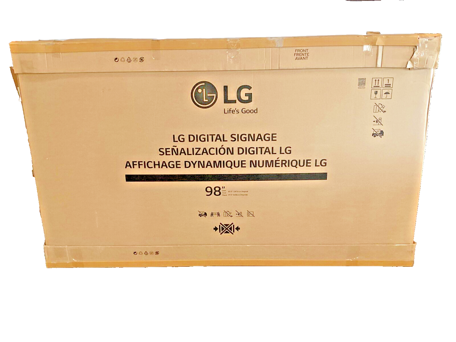 LG 98UH5J-H 98" 4K Smart LED Commercial Display for sale online | eBay