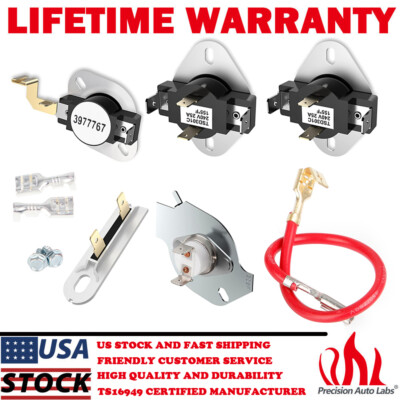 3977767 3392519 3387134 3399848 3977393 DRYER THERMOSTAT FUSE KIT FOR ...