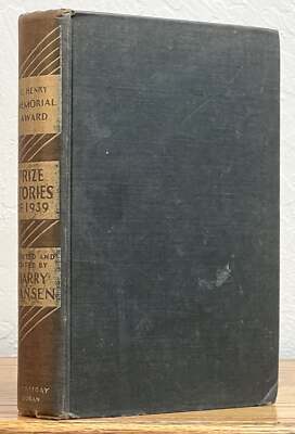 Harry Hansen / PRIZE STORIES Of 1939 O Henry Memorial Award Barn ...