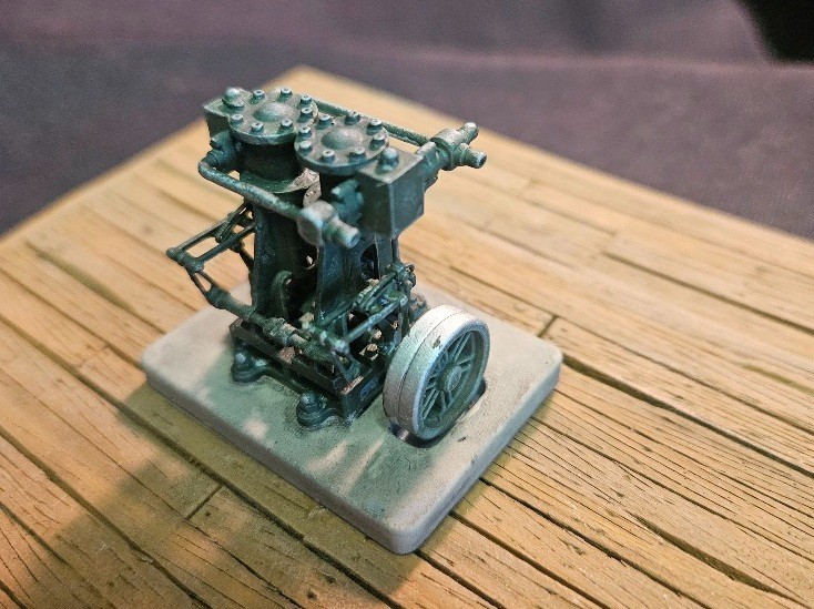 Rusty Rail O scale Dual Piston Steam Engine 3D printed | eBay