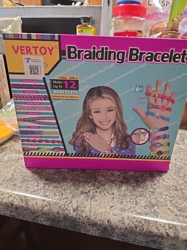Braiding Friendship Bracelet Making Kit Make Up To 12 Bracelets 7 Knot ...