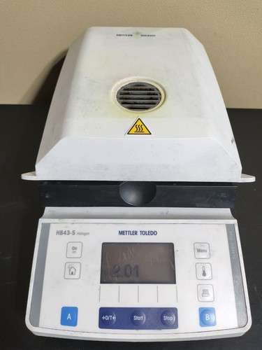 Mettler Toledo HB43-S Classic Plus Moisture Analyzer Used | eBay