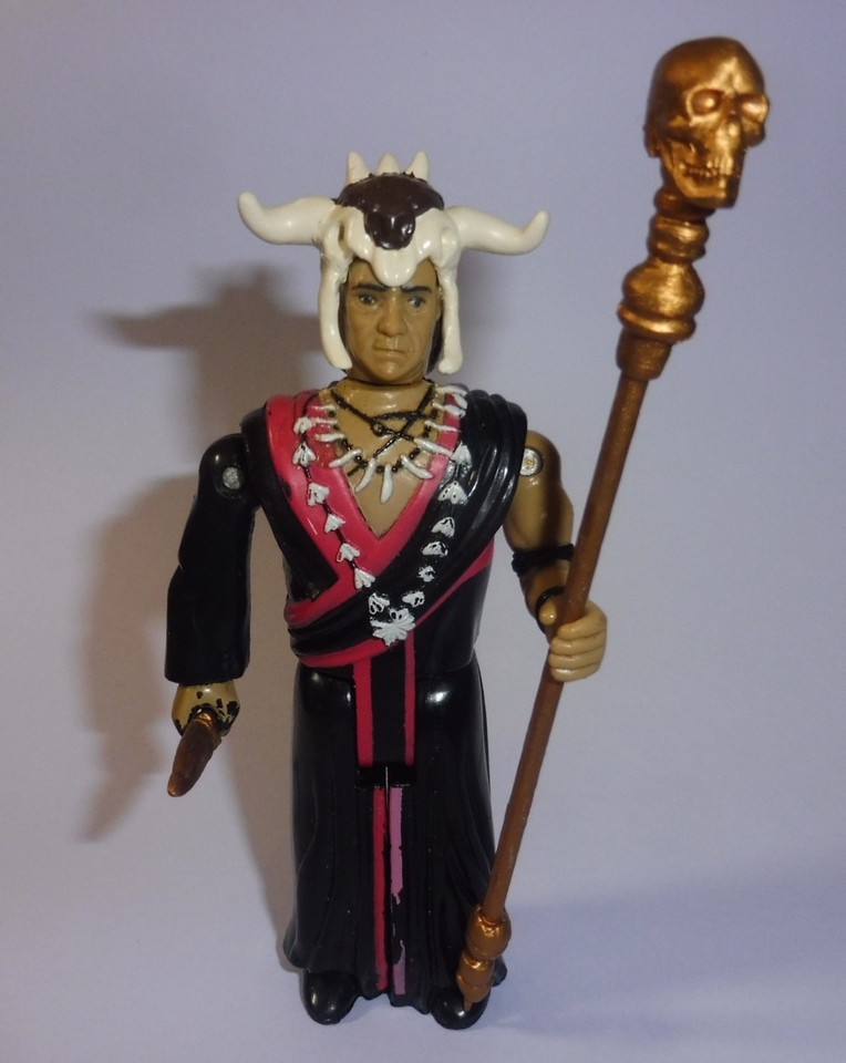Indiana jones Temple of Doom LJN "custom" accessory'y Mola ram kenner ...
