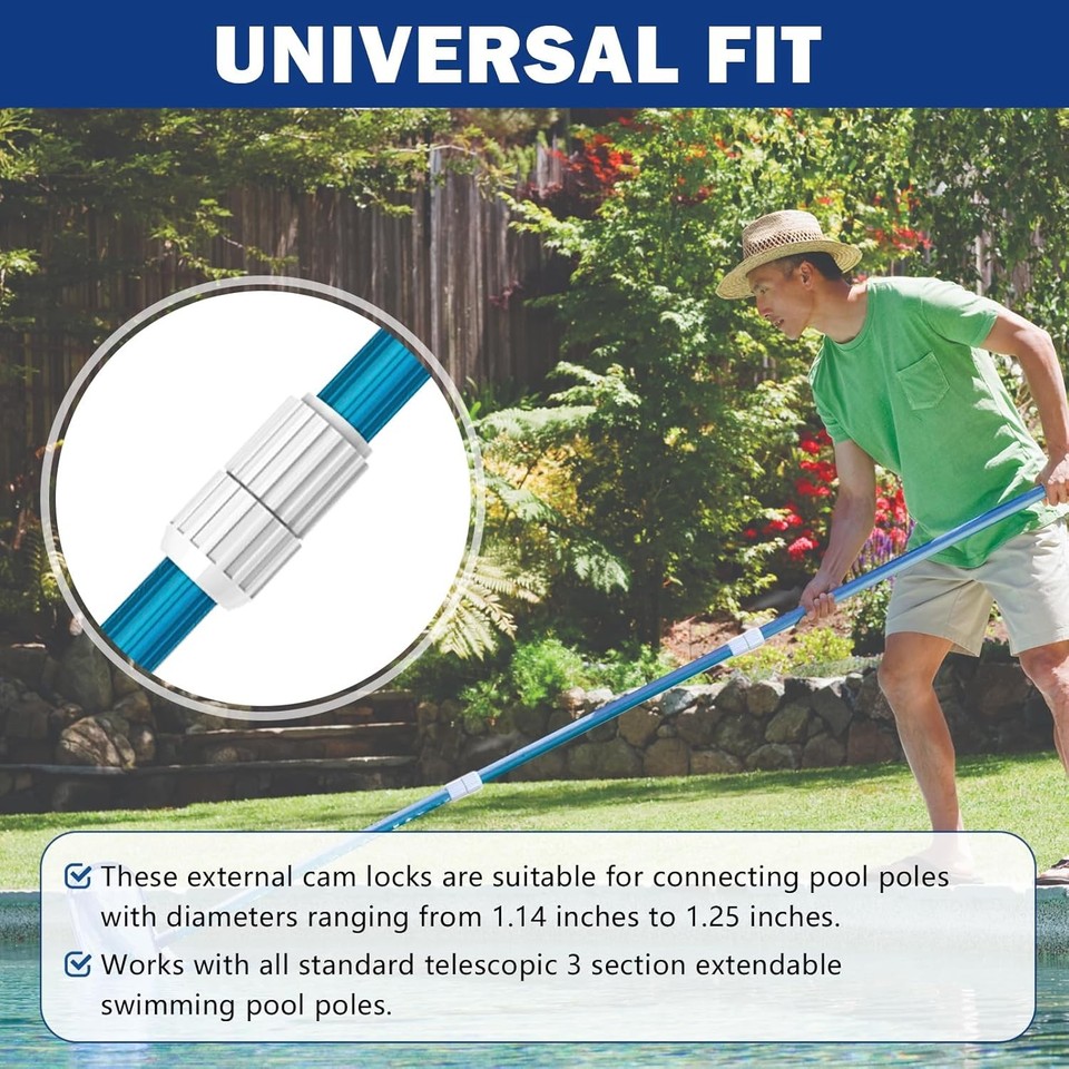 Pool Telescopic Pole Cam Lock - Replacement for EZ Telescopic... | eBay