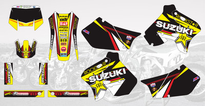 AM0050 GRAPHICS KIT FOR SUZUKI RMX 250 S RMX250S 1996-2001 | eBay