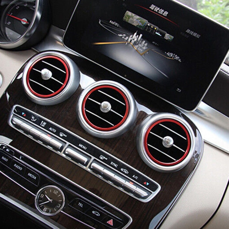 Air Vent Rings For Mercedes-Benz B Class Internal Kit 5x A/C Vent Ring ...