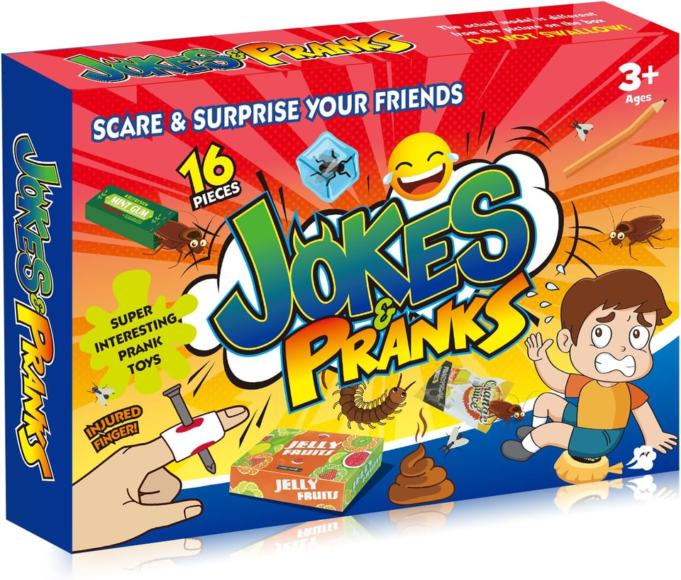 Prank Kit | Pranks for Kids | Joke Box-Ultimate Gift Set 20 Ultimate ...