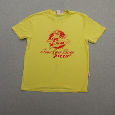 Stranger Things x Quicksilver Tshirt Adult L (22X27) Surfer Boy Pizza ...