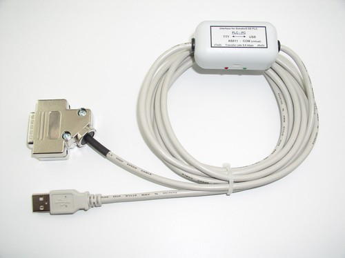 TTY- USB Programmierkabel für SIMATIC S5 PLC, Kabellänge 2,5m / ohne ...