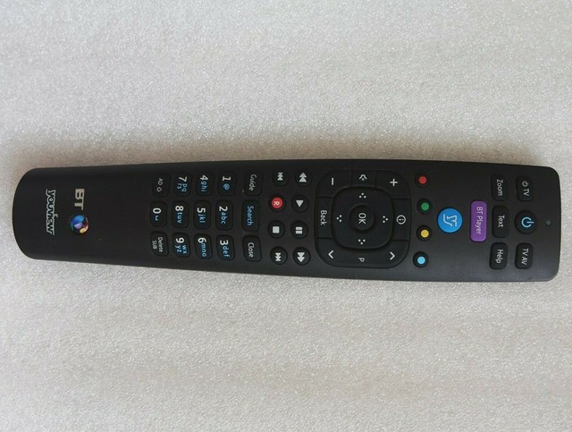 Genuine BT Youview Remote Control Rc3124705/03b Model 2017 for sale ...