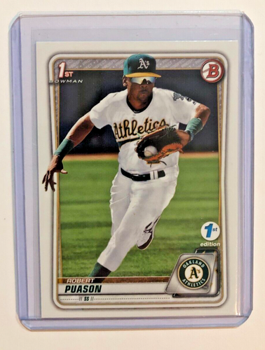2020 Topps Bowman 1st Edition Robert Puason Card | eBay