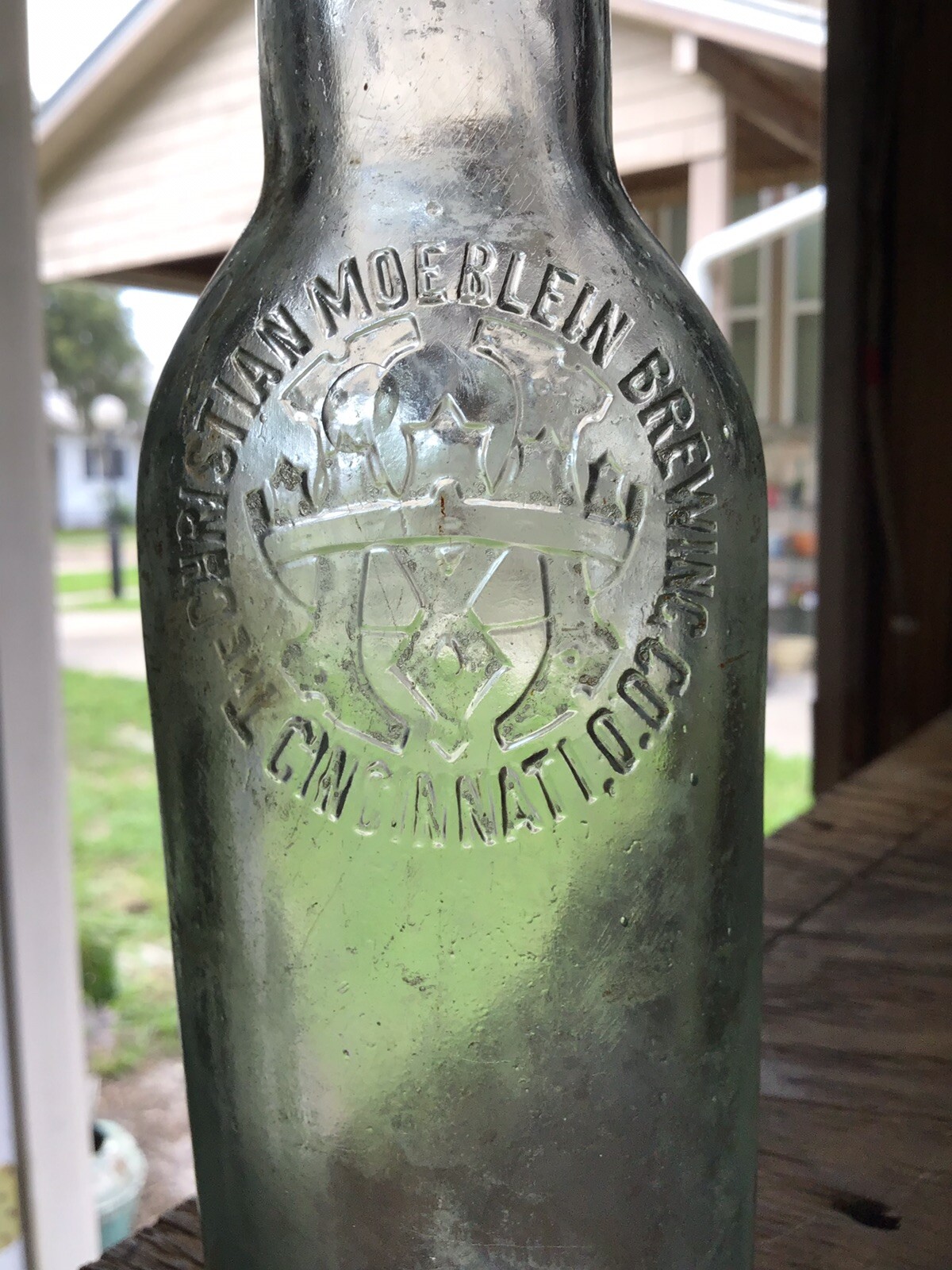 The Christian Moerlein Brewing Co. Cincinnati,O. H-9 1/2in. Dia-2 1/2in ...