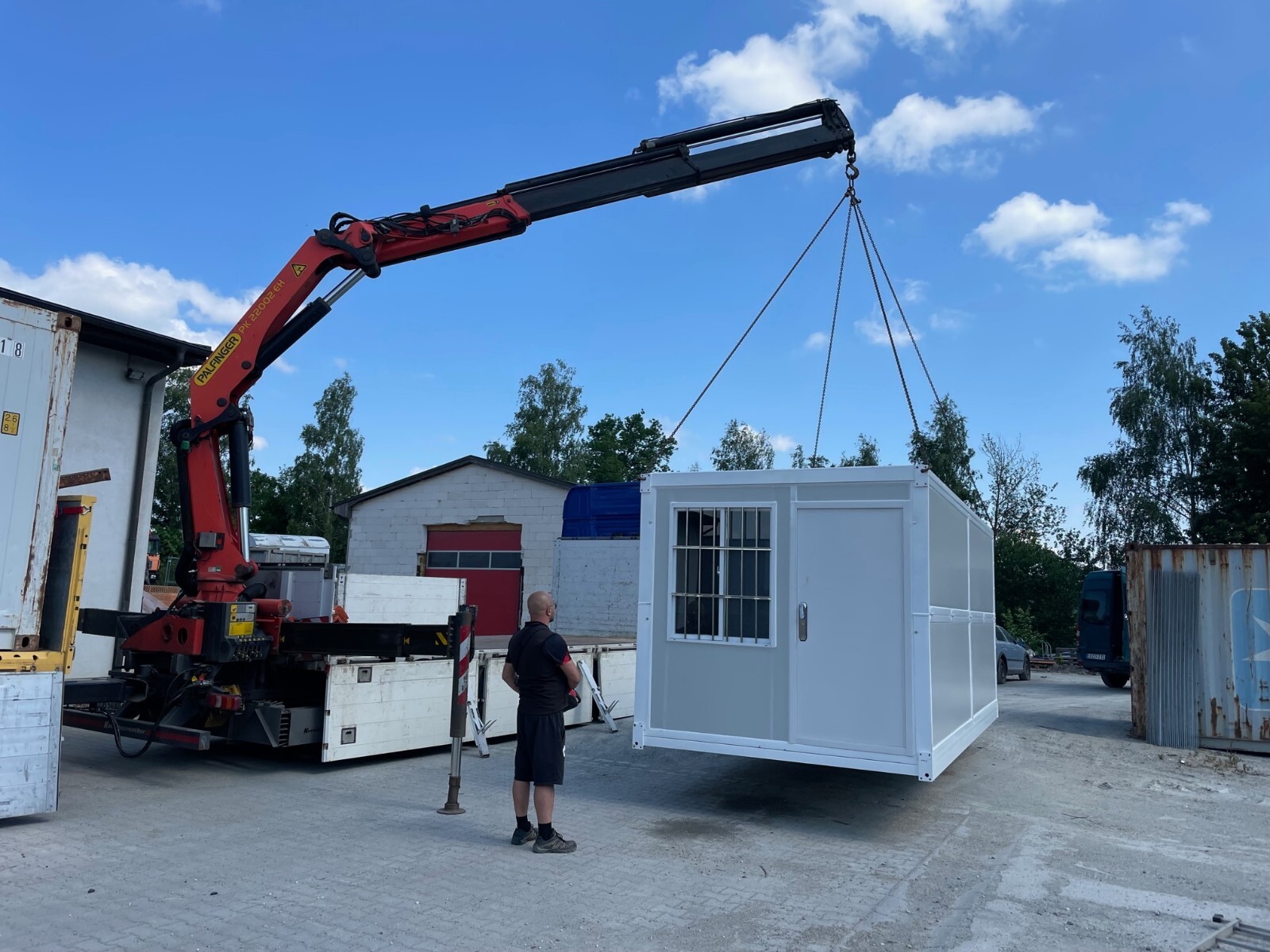 Bürocontainer Wohncontainer Aufenthaltscontainer Baucontainer Container ...
