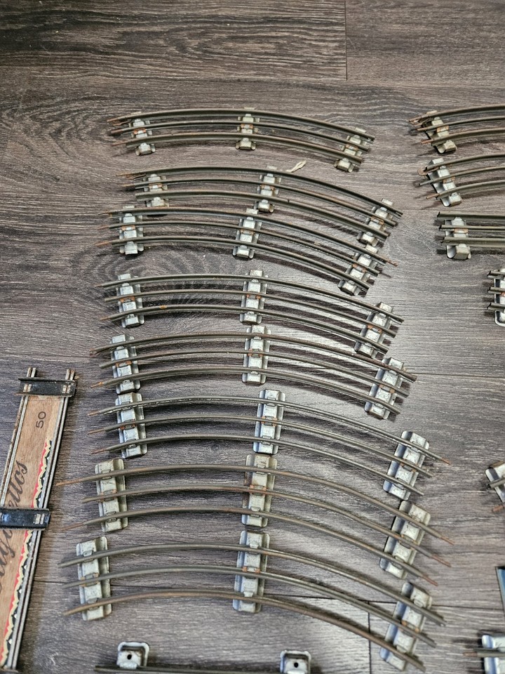 Vintage Pre-War Locomotive Antique French JEP Train Set W/ JEP ...