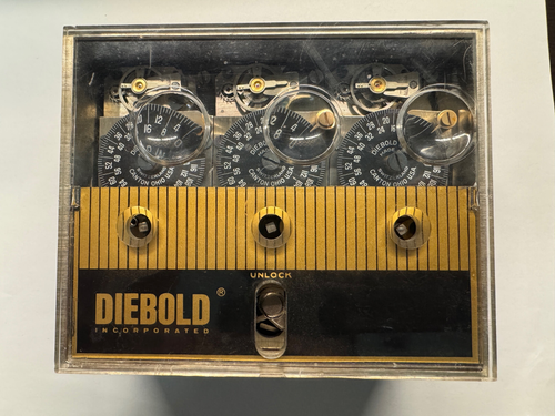Diebold 3-Movement Timelock Bank Vault Safe | eBay