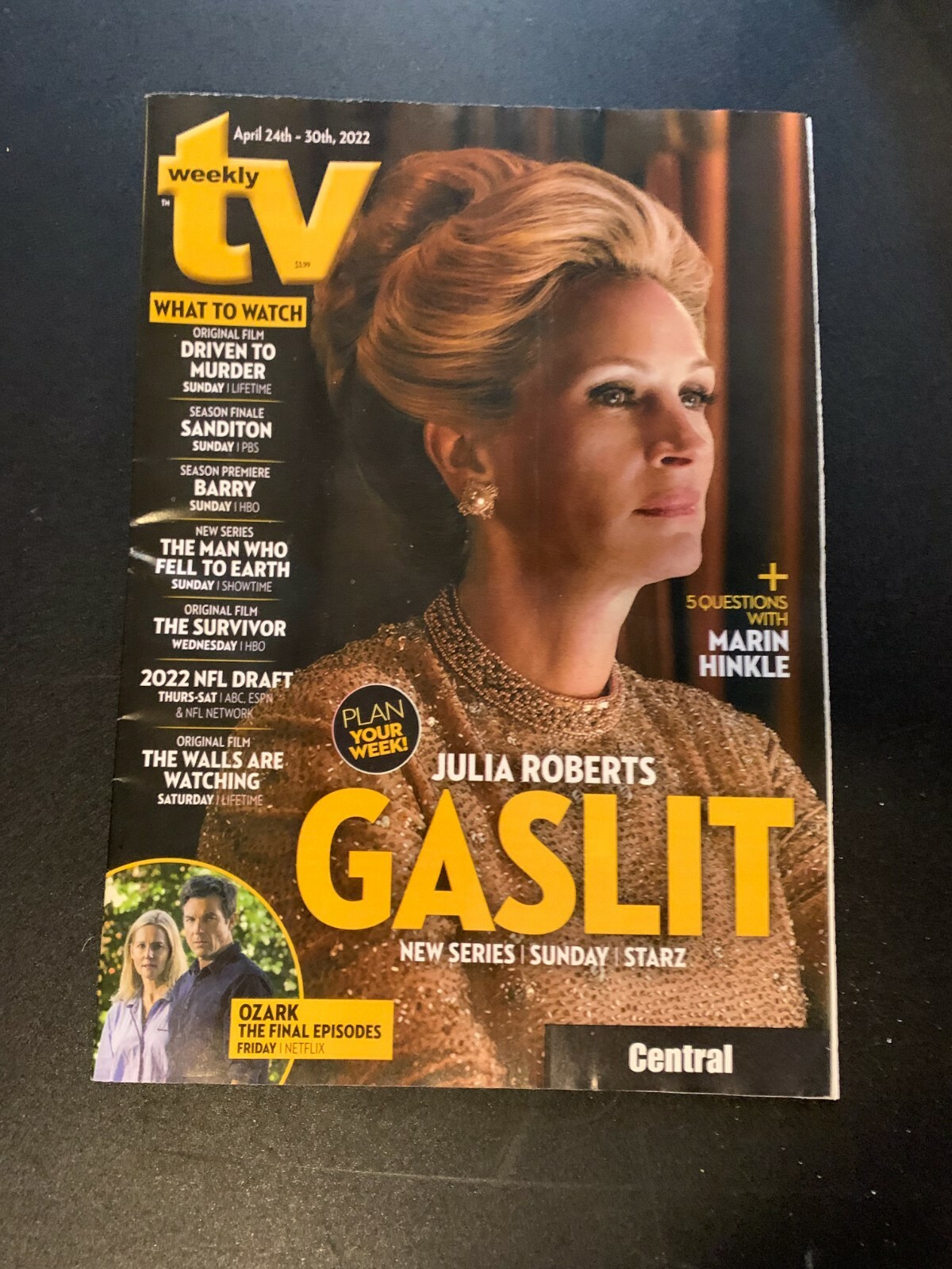 TV Weekly Magazine April 24 2022 Julia Roberts Cover | eBay