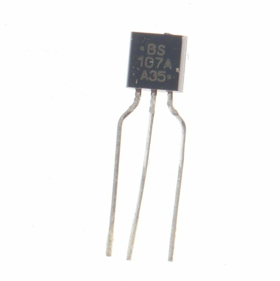 ON BS107A TO-92 Small Signal MOSFET 250mA 200V! 10 STÜCK! NEU! | eBay.de