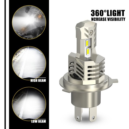 AUXITO H4 LED Headlight Bulbs Light High Low Beam 6000K 9003 Super ...